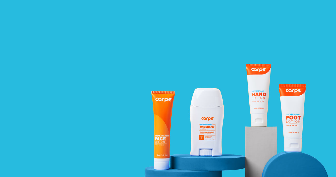 Carpe® - Antiperspirant for Sweaty Underarms, Hands, Feet & More